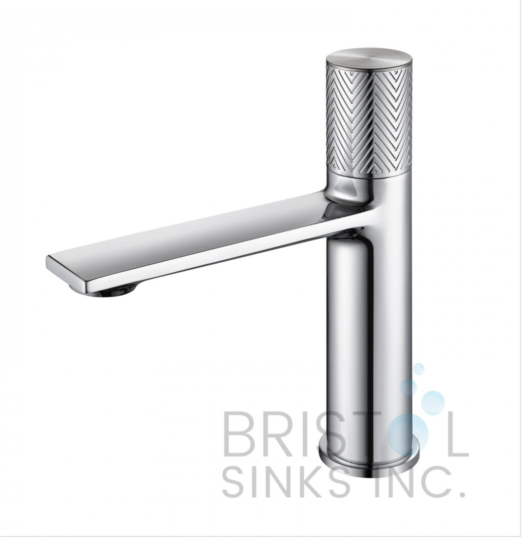 RAFAEL SINGLE HOLE VANITY FAUCET - CHROME FINISH - Titley Construction